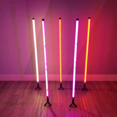 RGB LED Wireless Rechargeable 50" Tube Light for Photo Video | Reverb