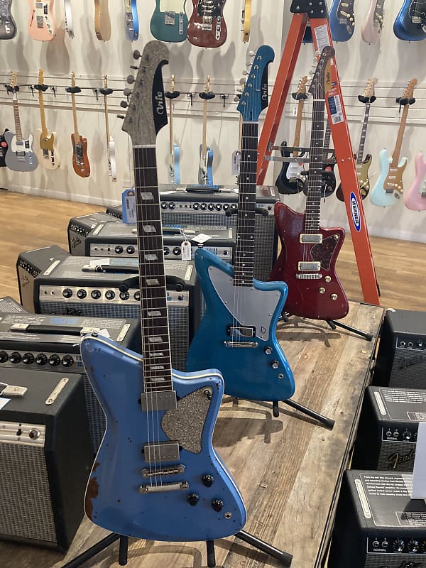 Diego Vila Guitars Austral Pola 2020 - Peacock Blue | Reverb