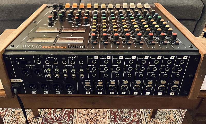 TASCAM TASCAM M-208 8 Channel / 4 Bus / Analog Mixer 1984 | Reverb