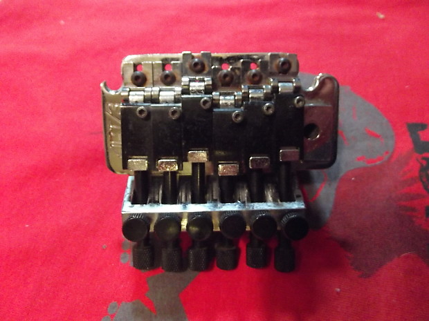 Vintage MIJ Act 3 Guitar Bridge From Aria Pro II Guitar | Reverb