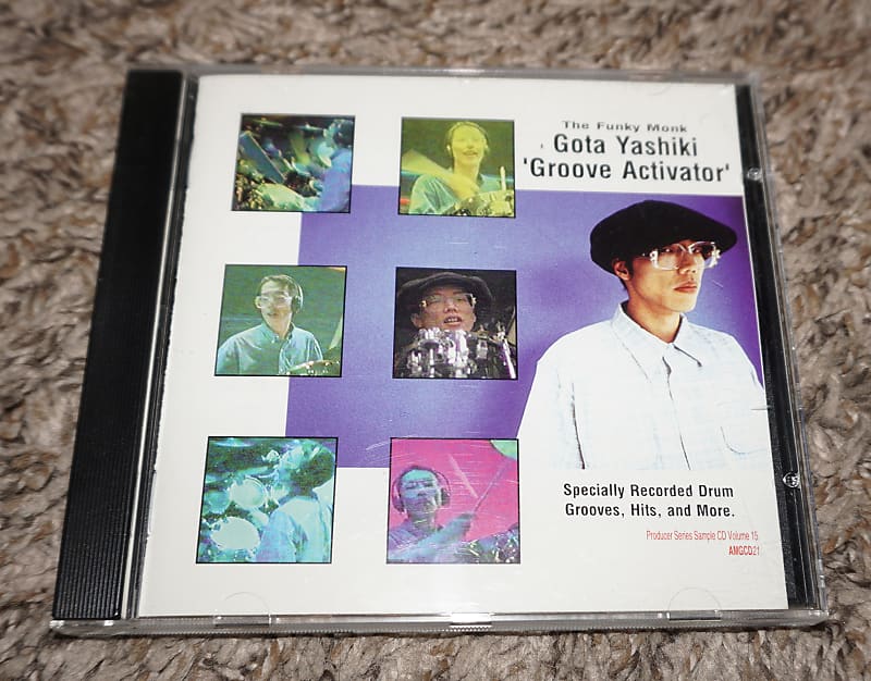 Sample Library GOTA YASHIKI “GROOVE ACTIVATOR” DRUM GROOVES & | Reverb