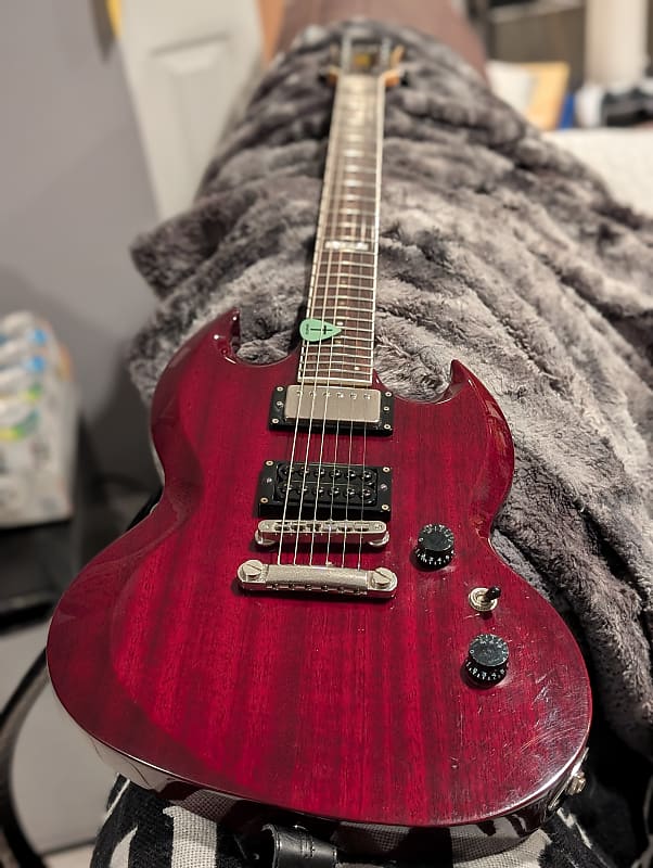 ESP Viper 1990s - Red translucent | Reverb