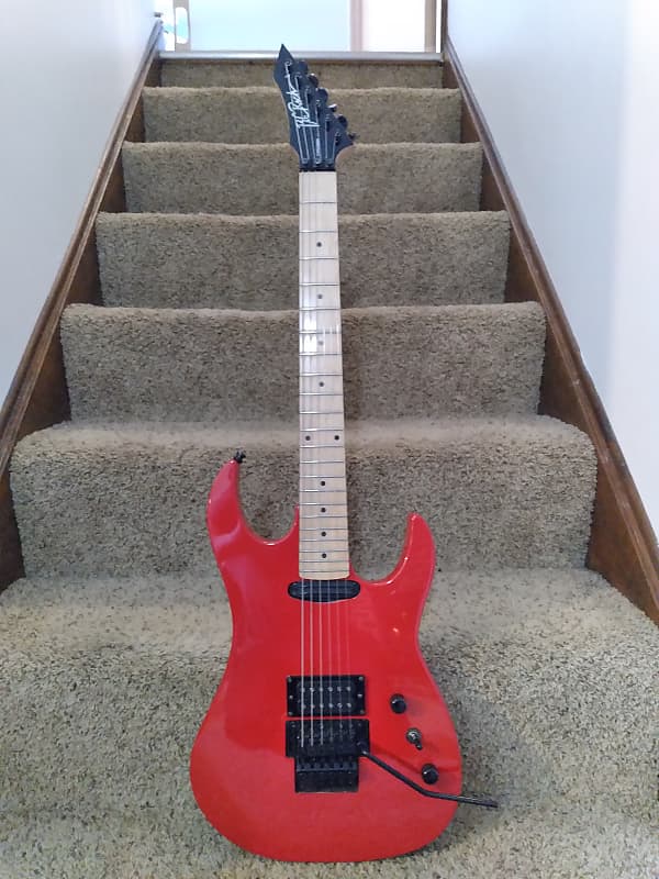 B.C. Rich Gunslinger Retro Blade made in Korea 2008 - Red | Reverb