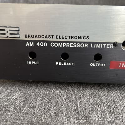 Broadcast Electronic AM 400 , Vintage Compressor | Reverb