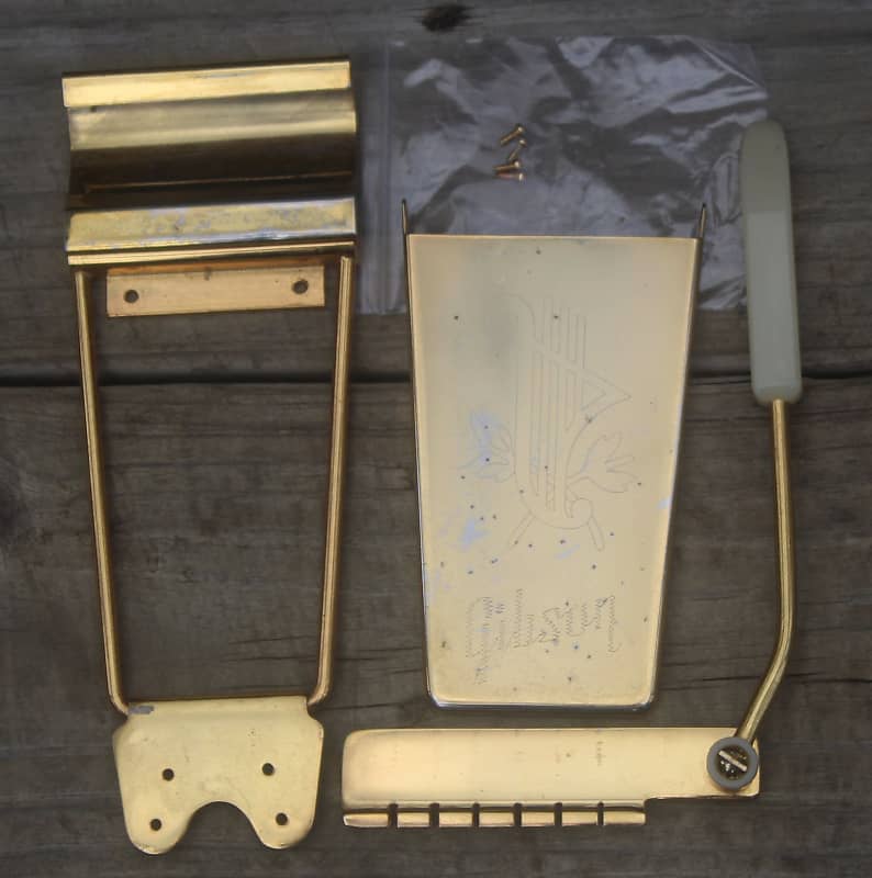 Vintage 1960s Gibson Long Lyre Maestro Vibrola Vibrato | Reverb