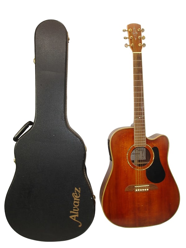 Alvarez PD-85SC Cutaway Dreadnought Acoustic Electric Guitar, | Reverb