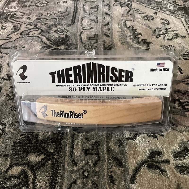 Rim Riser 30 Ply Maple Wood Cross Stick Enhancer | Reverb