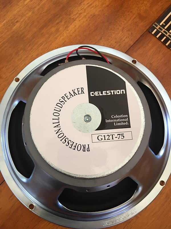 Celestion g12t-75 - 16 ohm 12" speaker | Reverb