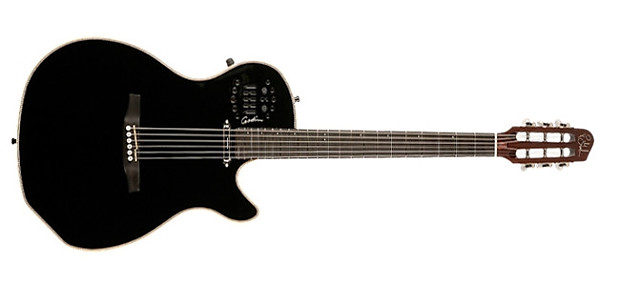Godin Guitars Multiac Spectrum Steel SA Black High-Gloss | Reverb