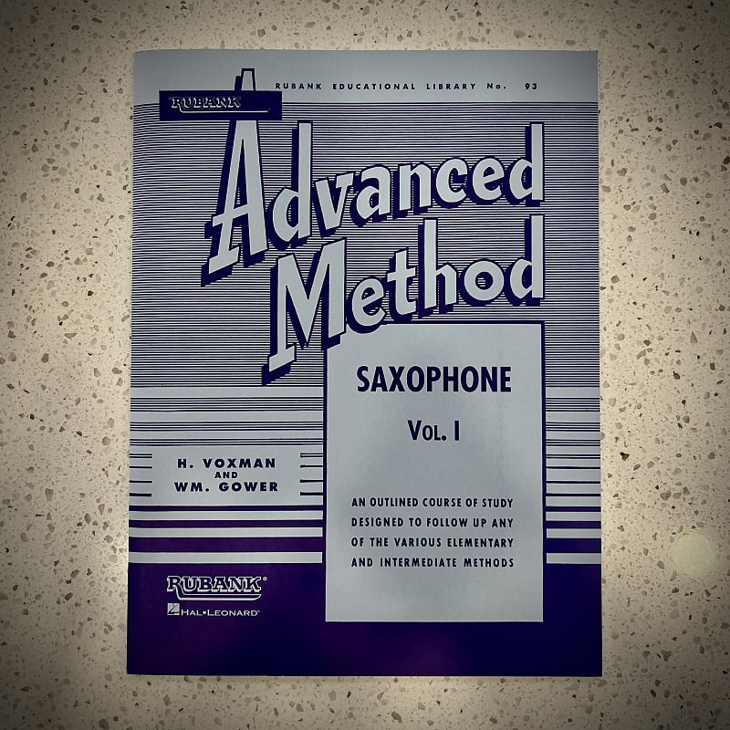Rubank Advanced Method Saxophone Vol. 1 | Reverb