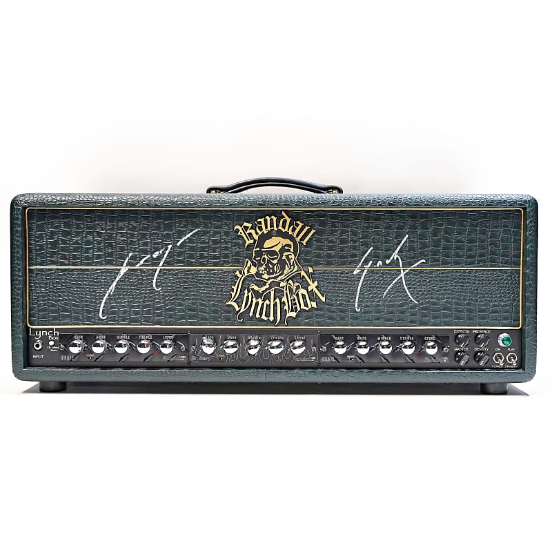 Randall Lynch Box MTS RM100LB 100W Tube Head Signed by George | Reverb