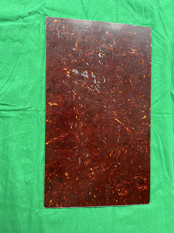 W.D. Torty Pickguard Blank 40cm x 23cm 15.5” x 9” 1990s - | Reverb