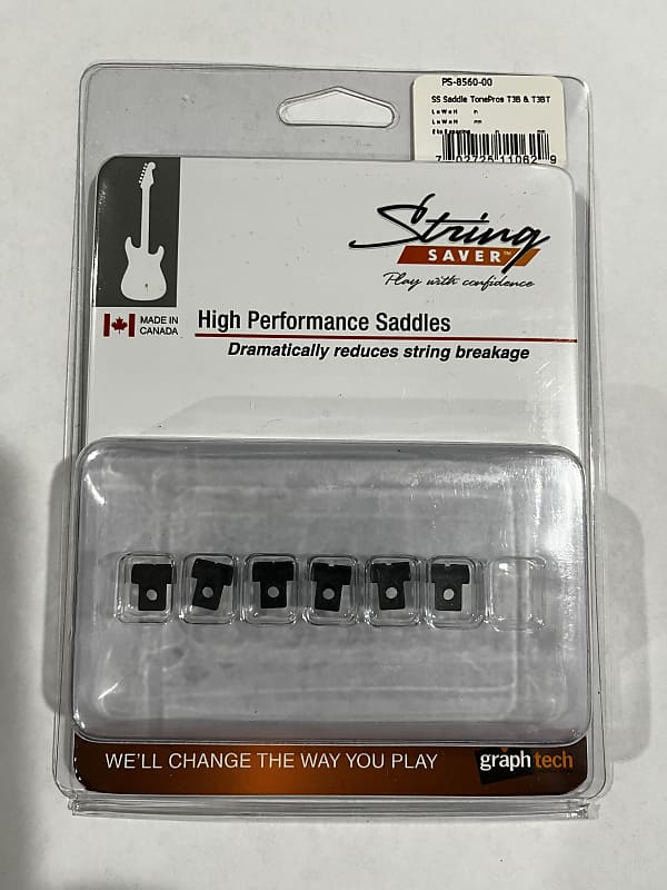 GraphTech GraphTech PS-8560-00 String Saver Saddles for | Reverb