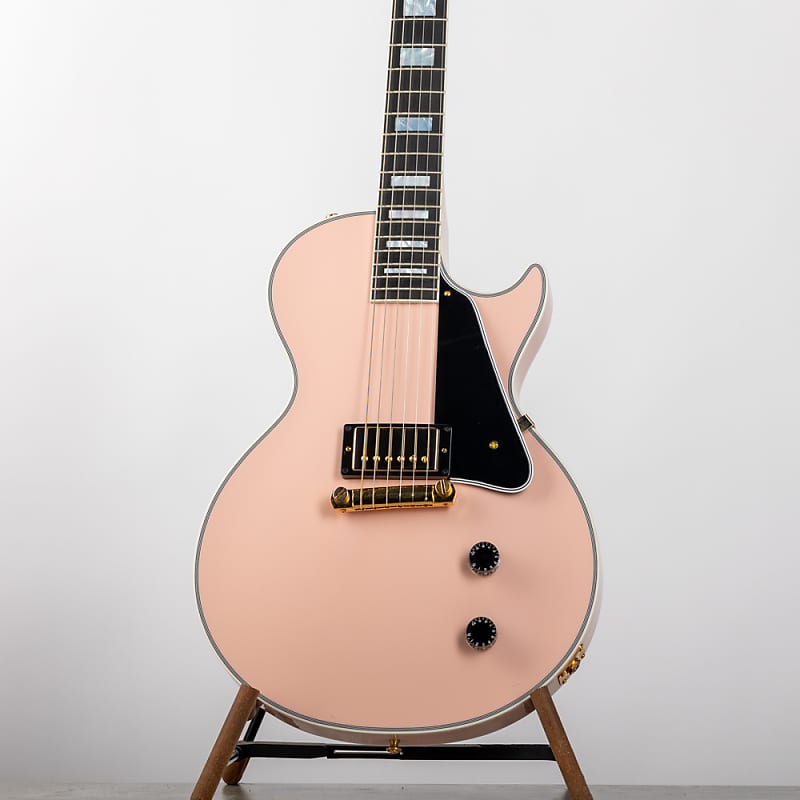 Custom Shop Les Paul Custom 1 HB PU Gloss GH, Shell Pink | | Reverb