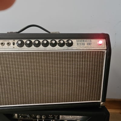 Fender Silverface drip edge BANDMASTER Reverb TFL 5000 1969 | Reverb