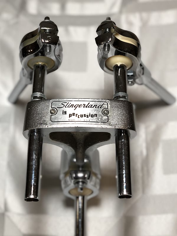 Slingerland 70's Super "Set-O-Matic" Double-Tom Mounting | Reverb