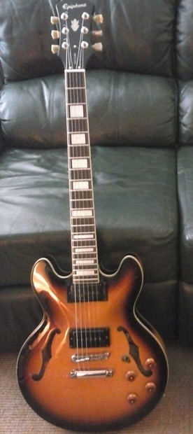 Epiphone ES-339 Pro Vintage Sunburst + Kent Armstrong P-90s, | Reverb