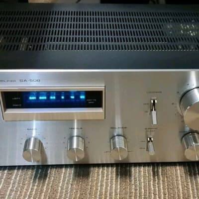 VINTAGE PIONEER BLUE LINE STEREO AMPLIFIER/MADE IN | Reverb