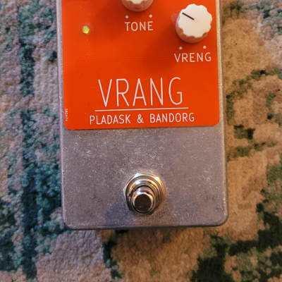 Pladask Elektrisk Vrang - Orange Silver | Reverb