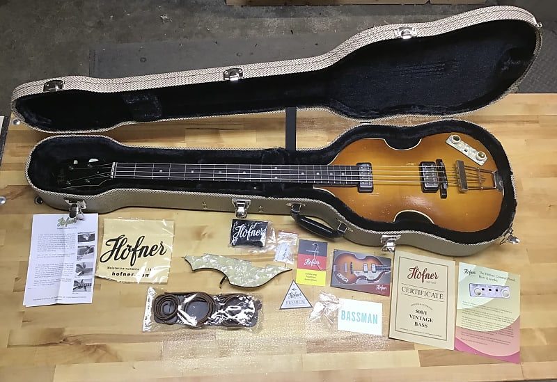 Hofner Relic 500/1 Bass 2019 - Sunburst | Reverb