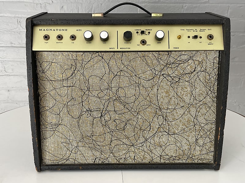 Vintage Guitar Amp Magnatone 421 | Reverb
