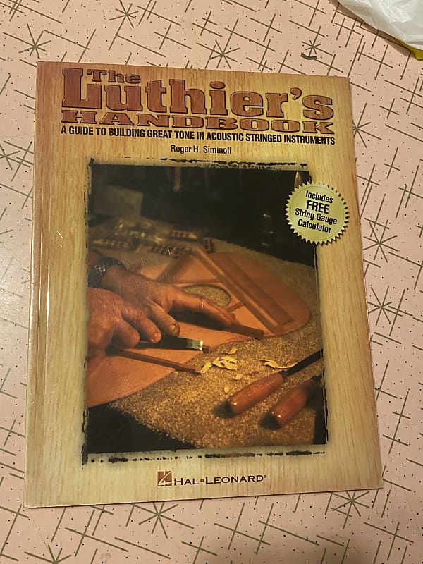 The Luthier's Handbook Roger H. Siminoff acoustic | Reverb Australia
