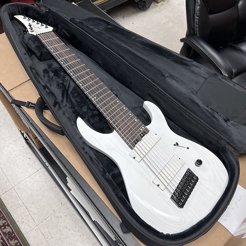 Legator Ninja N9 Multi-Scale 9 String Guitar - Snowfall White | Reverb