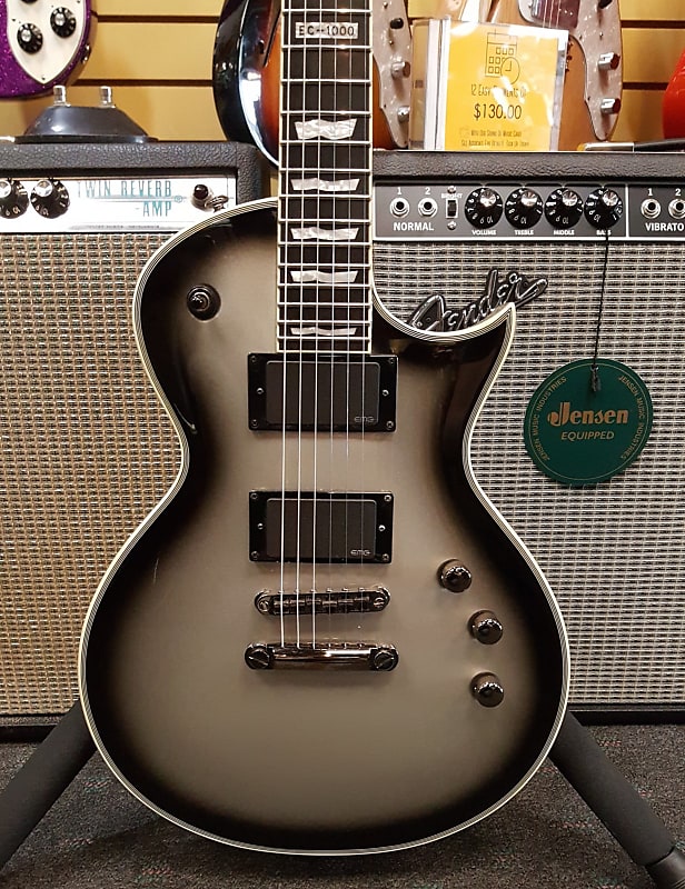 Used ESP LTD EC-1000 Silverburst | Reverb