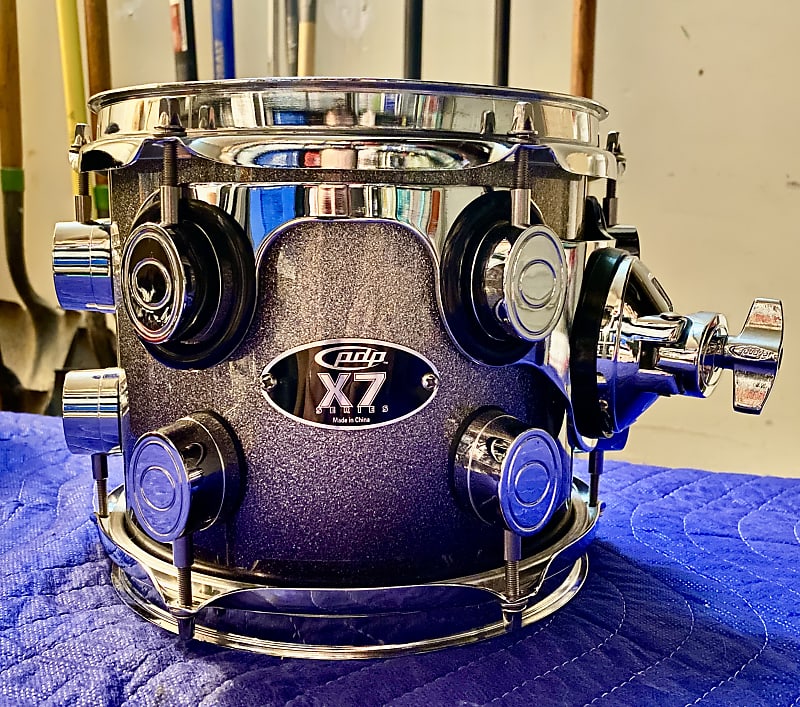 PDP X7 Series 2010’s - Silver to Black Fade Sparkle | Reverb