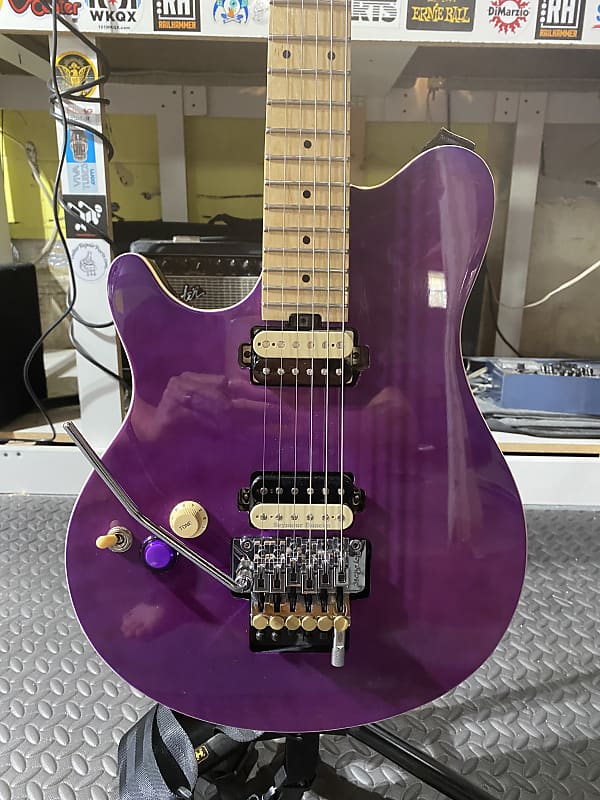 Music Man Copy Axis 2022 - Purple/ black | Reverb