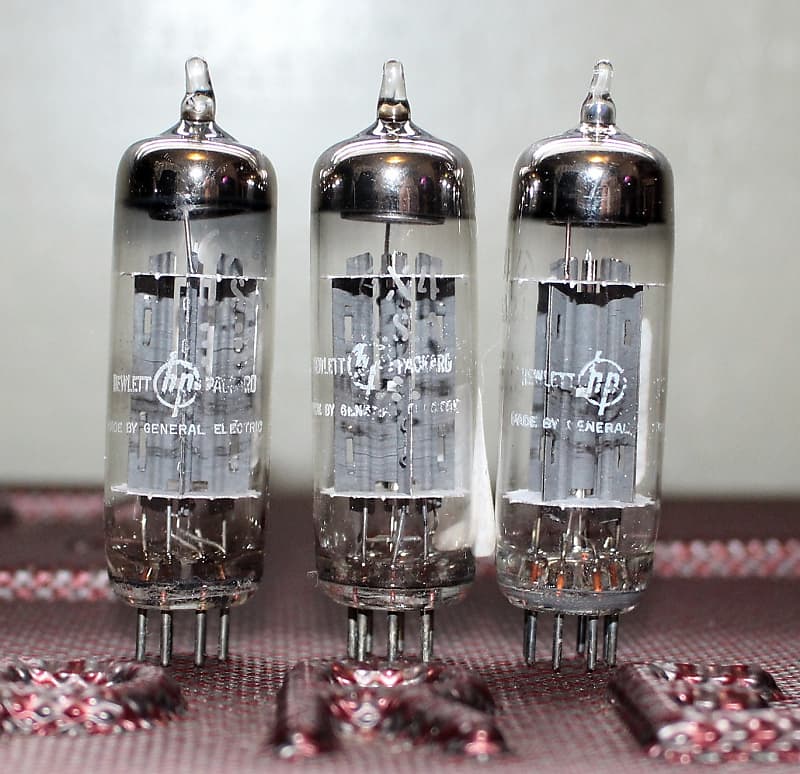 GE 6X4 6202 SINGLE FULL WAVE RECTIFIER GREY PLATE HALO GETTER | Reverb