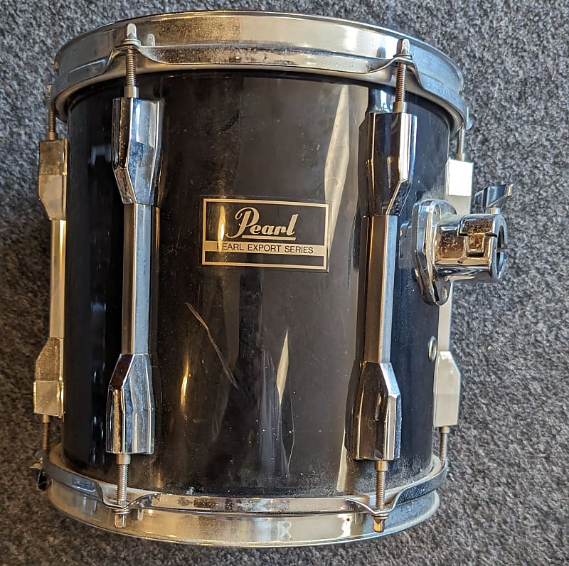 Pearl 80's export 10x9 rack tom black | Reverb