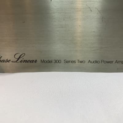 Phase Linear Model 300 Amplifier | Reverb