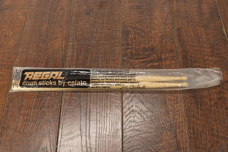 Regal Tip 7A Wood Tip Drum Sticks (Pair) | Reverb