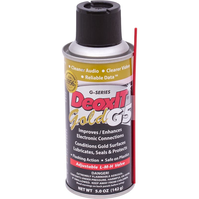DeoxIT® Gold G5 - Caig, spray applicator | Reverb