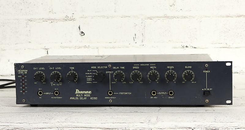Ibanez AD202 Analog Delay Electric Guitar Effect Unit | Reverb