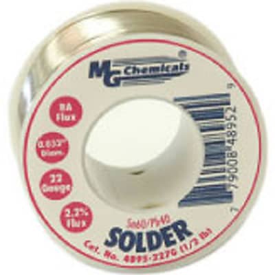 MG Chemicals 4895-227G 22 Gauge SN60 / PB40 Leaded RA Core | Reverb