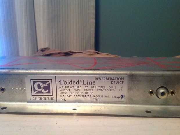 O.C Electronics, inc Folded Line Reverberation | Reverb Australia
