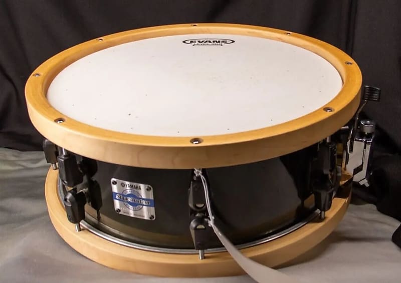 Yamaha Stage Custom Advantage Nouveau Snare w/ Wood Rims - | Reverb