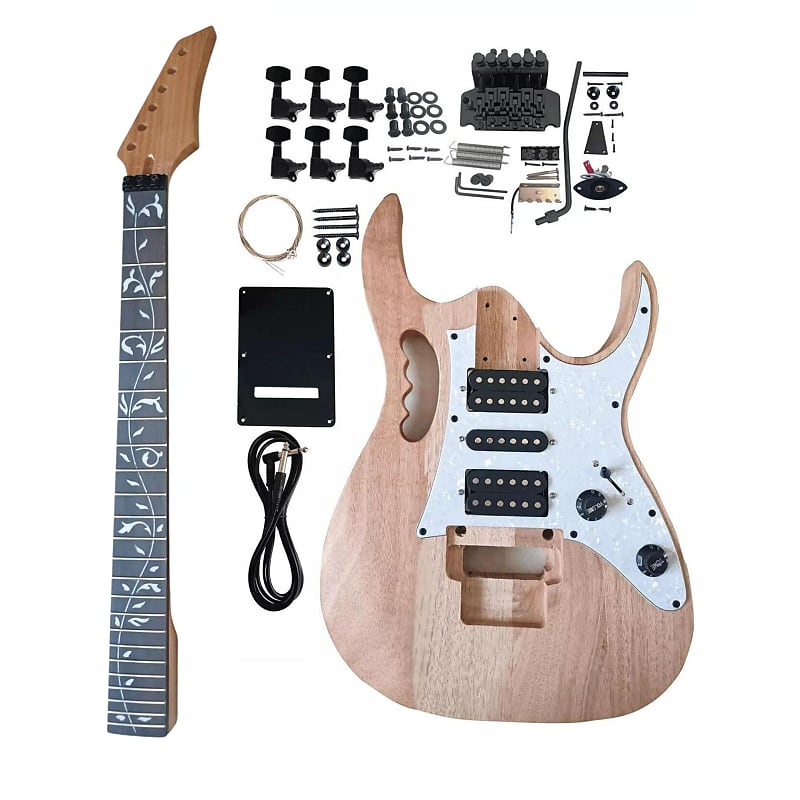 DIY Electric Guitar Kit - Ibby JEM Replica | Reverb