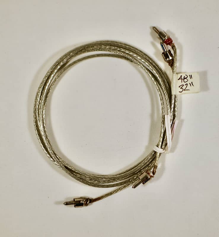 Braided Reverb Cables for Fender Deluxe/Princeton/Vibrolux | Reverb
