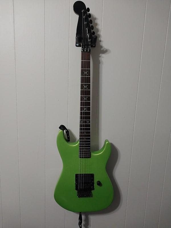 Squier Showmaster Late 90s? - Custom green gloss | Reverb