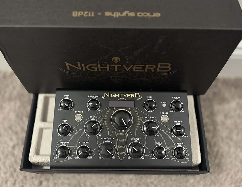 Erica Synths Nightverb 2024 - Black | Reverb