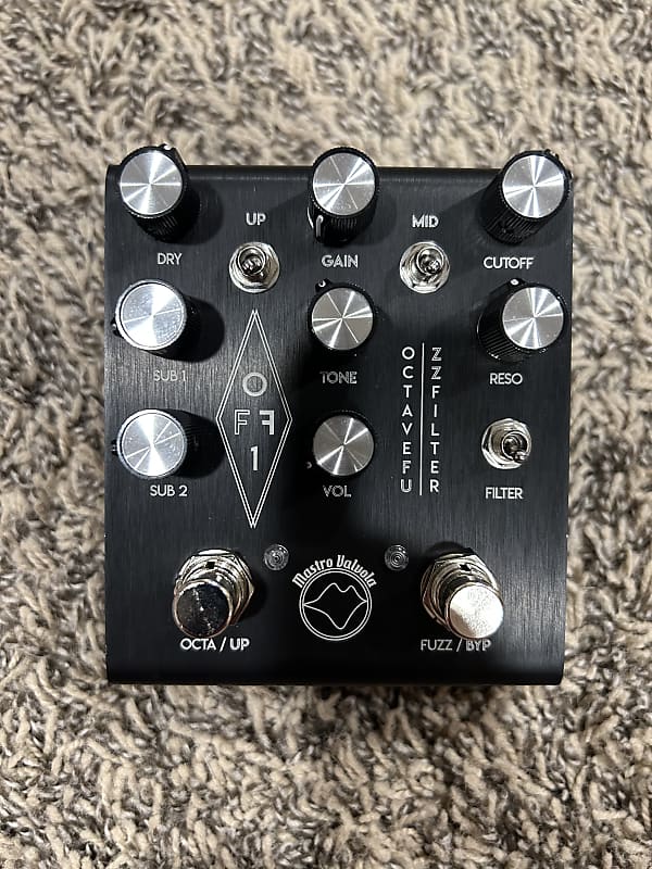 Mastro Valvola OFF1 Octave Fuzz Filter 2022 - Present - Black | Reverb