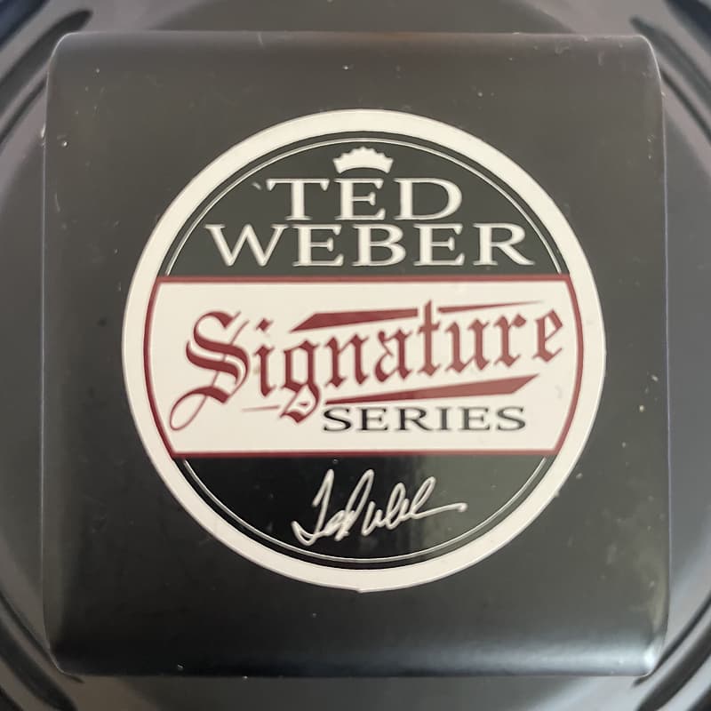 Weber Signature 12A-S 25W 8 Ohm AlNiCo 2018 - Black | Reverb