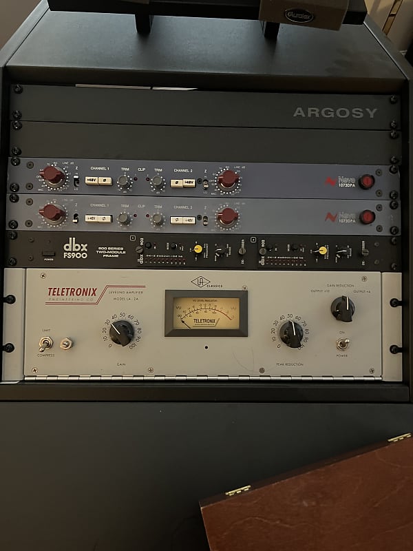 dbx FS900 Rack with 2 902 De-Essers Early to mid-90's - Black | Reverb