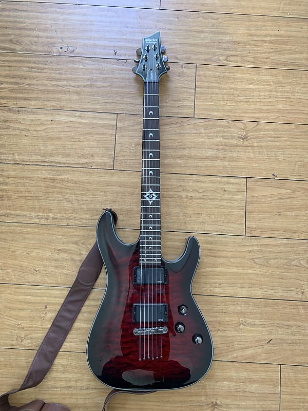Schecter hellraiser Hellraiser dlx Red | Reverb