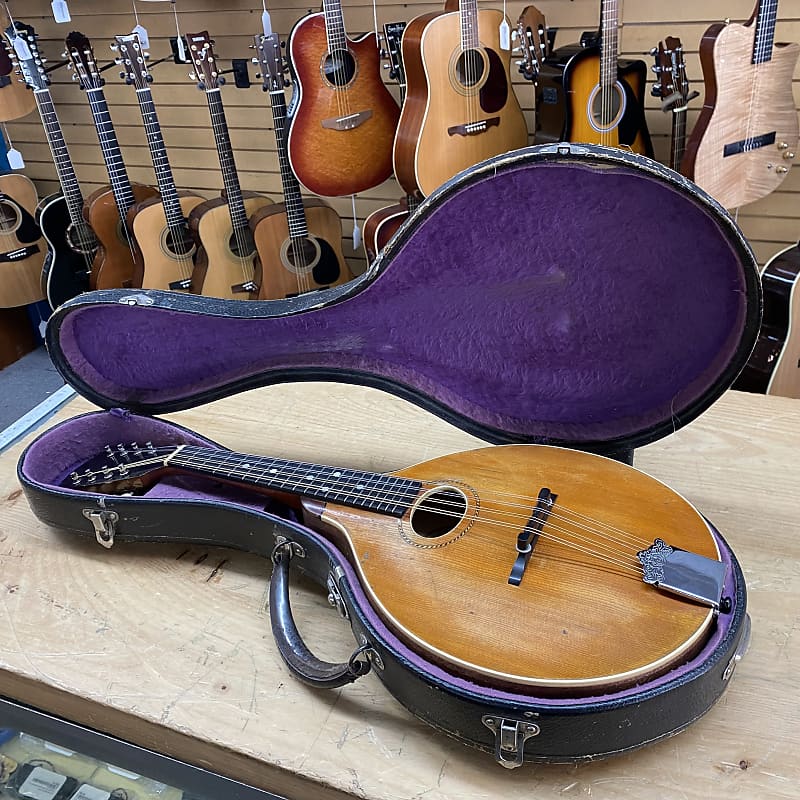Vintage Gibson Style A Mandolin w/ Case, Early 1900's | Reverb