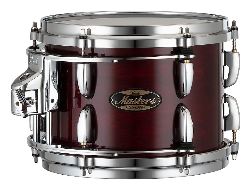 Pearl Masters Maple/Gum 10"x7" Tom - R2 Air Tom Suspension | Reverb