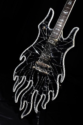 Minarik Inferno Cherub Shattered Mirror Ball Guitar | Reverb Australia